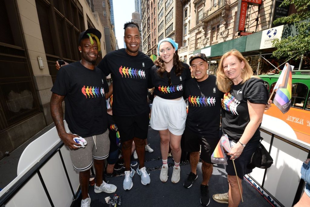 Stefanie Dolson Joins WNBA for NYC PrideFest - New York Liberty Social ...